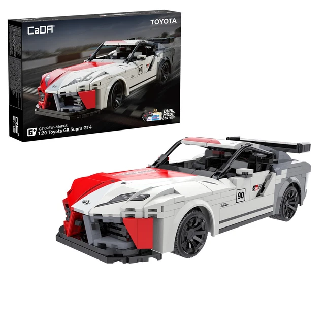 CADA C51098W TOYOTA GR Supra GT4 Plastic Brick Set £25.00 - PicClick UK