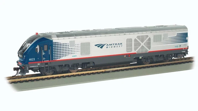 ÉCHELLE H0 - Bachmann Locomotive Siemens SC-44 Chargeur Amtrak avec Son - 67909 EUR 419,49 ...