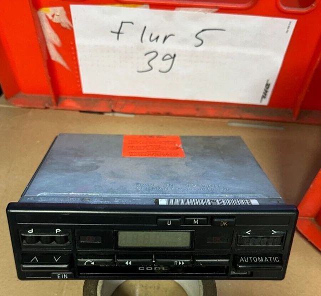 0028204286 AUTORADIO MERCEDES W124 W126 W201 cassette Becker Avus EUR ...