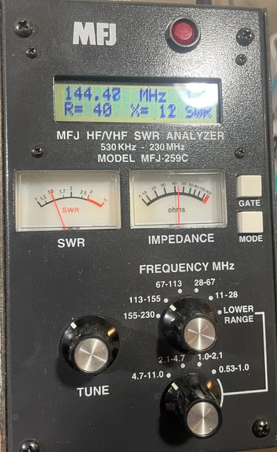 MFJ HF/VHF SWR Antenna Analyzer MFJ-259C $100.00 - PicClick