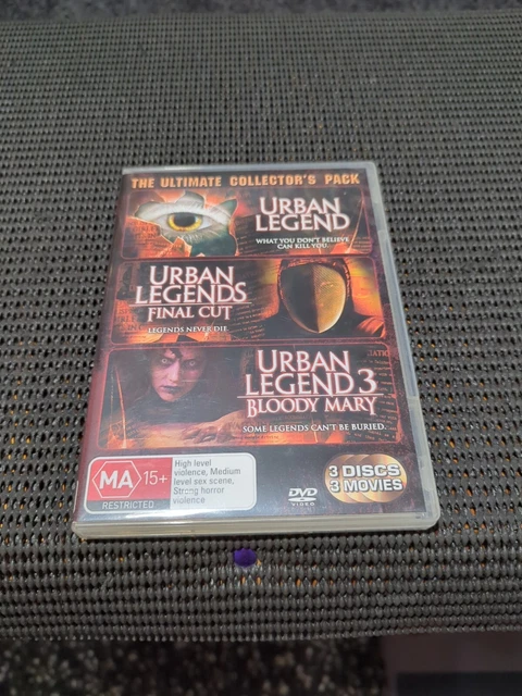 URBAN LEGEND COLLECTOR'S Pack 3X DVD Movie 2007. £6.32 - PicClick UK