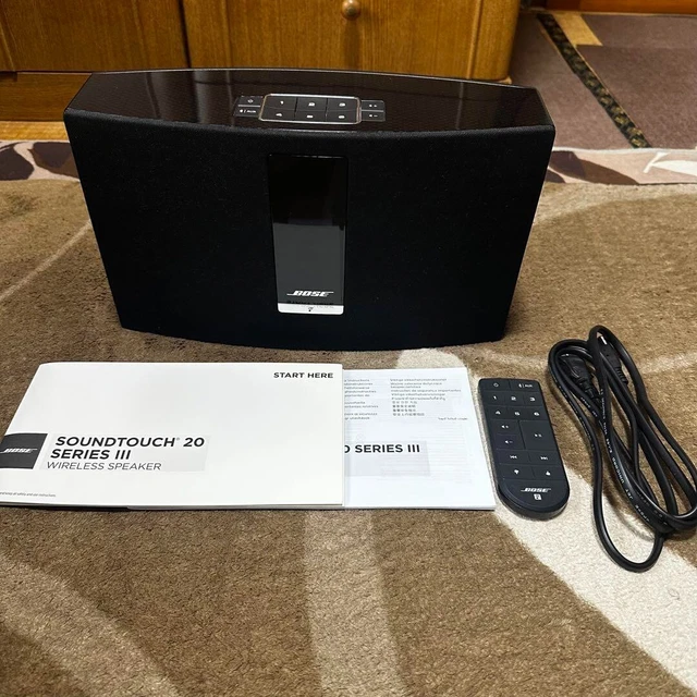 BOSE'S SOUNDTOUCH 20 Series III Wireless Music System All in One Speakers Japan £235.28 ...