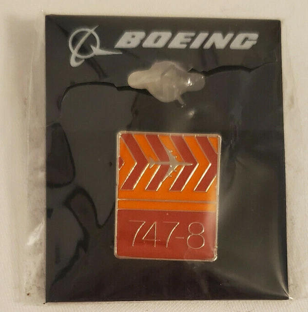 BOEING 747-8 AIRPLANE Airliner pin £5.65 - PicClick UK