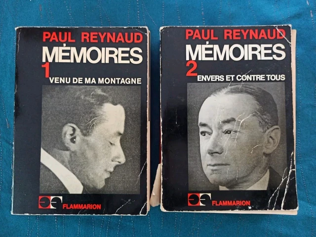 MEMOIRES PAUL REYNAUD Tomes 1 Et 2 EUR 30,00 - PicClick FR