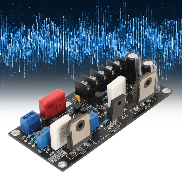 POWER AMPLIFIER BOARD 30W High Gain Audiophile Level FET Amplifier ...