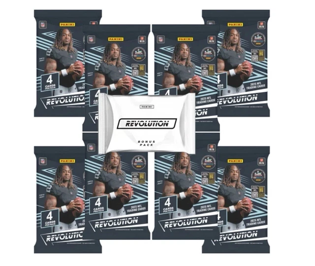 🔥 2025 PANINI Revolution Football Sam's Club 2 Box Bundle Sealed- In ...
