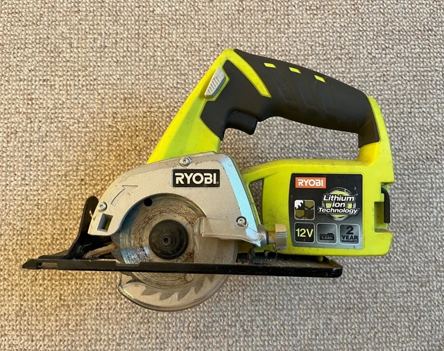 RYOBI CS120 12V Circular Rare , Used But Fully Working £17.99 - PicClick UK