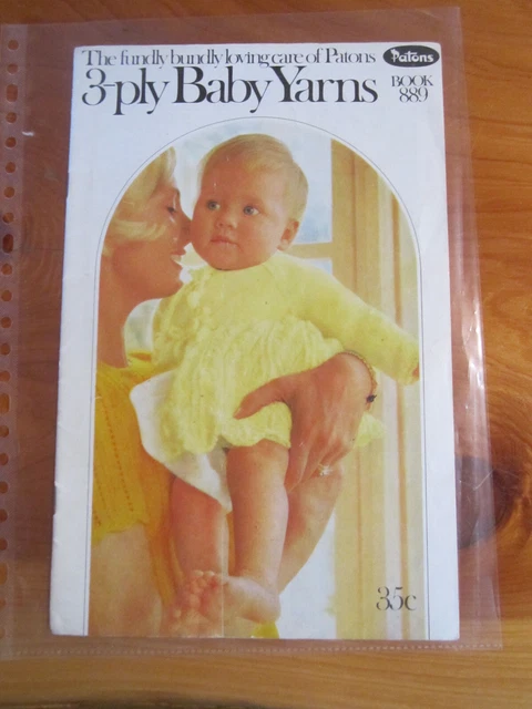VINTAGE KNITTING PATTERN Book Patons Book Number 889 Great **** Must ...
