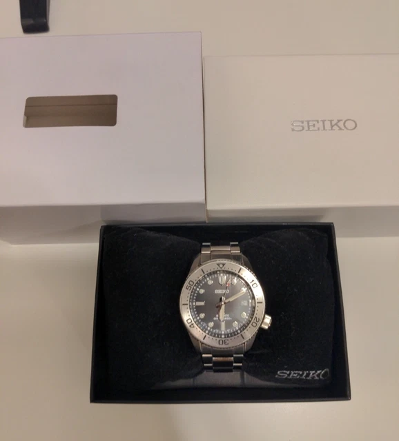 SEIKO STEELMASTER SPB185J1 Mini Marinemaster 200 Diver Automatic Watch ...