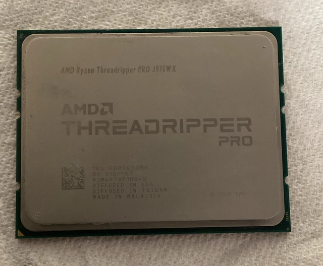 AMD RYZEN THREADRIPPER Pro 3975WX Desktop Processor $800.00 - PicClick