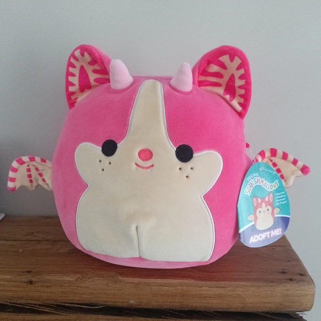 SQUISHMALLOW ADOPT ME Roblox Strawberry Shortcake Bat Dragon Brand New ...