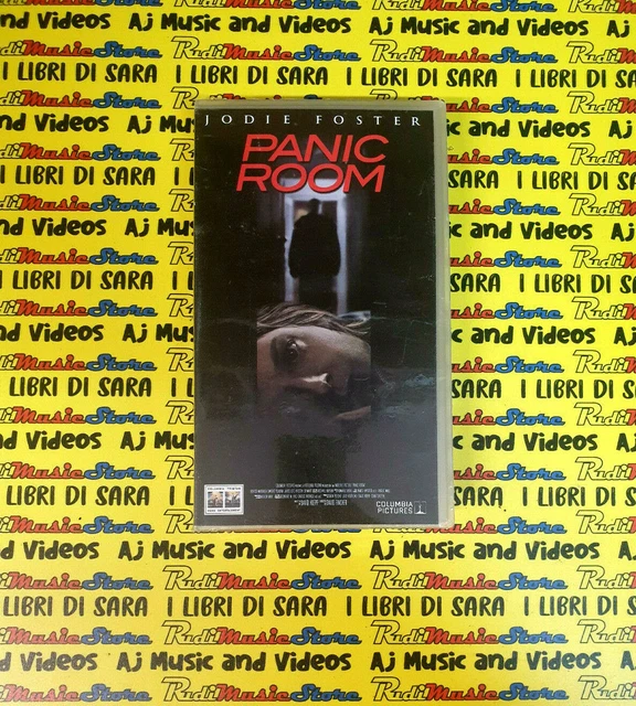 VHS FILM PANIC ROOM 2002 SIGILLATO Jodie Foster COLUMBIA CC 73732 (F76 ...