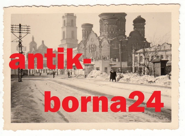 FOTO WH SOLDAT Besatzung Orel Synagoge Juden Jew jüdisches Gotteshaus ...