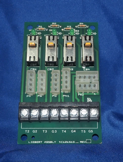 LIEBERT 4C12151G DISPLAY Interface Control PCB Printed Circuit Mother ...