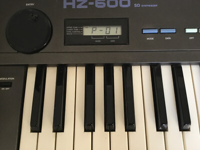 CASIO HZ-600 RARE Vintage Bi-Timbral Spectrum Dynamic Synthesizer £180. ...