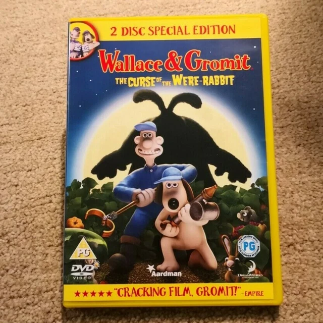 DVD: WALLACE & Gromit, Curse of the Were-Rabbit 2 disc Special [DVD ...