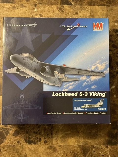 HOBBY MASTER HA4903 Lockheed S-3A Viking VS-31 « Topcats » USS ...