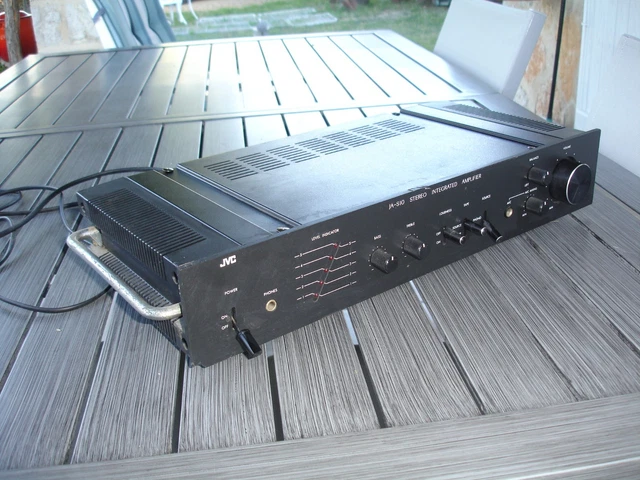 AMPLI VINTAGE HI-FI JVC JA-S10 integrated stereo amplifier VICTOR Japan ...