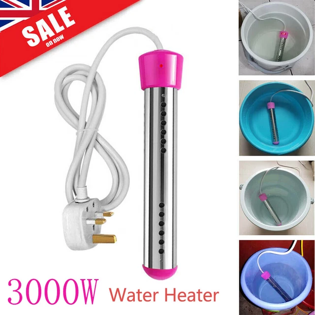 3000W SUSPENSION IMMERSION Heater Boiler Water Heating Element Bathroom ...