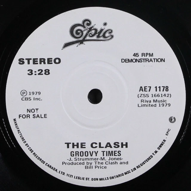 CLASH : GATES of the West / Groovy Times EPIC 7" Single 45 tr/min ...