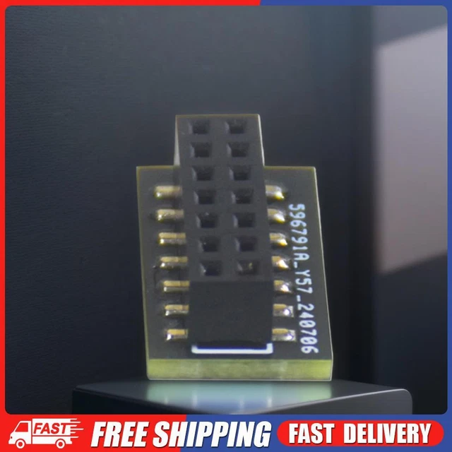 REMOTE CARD SPI TPM SPI Module TPM 2.0 Module Chip 14 Pin for Asrock ...