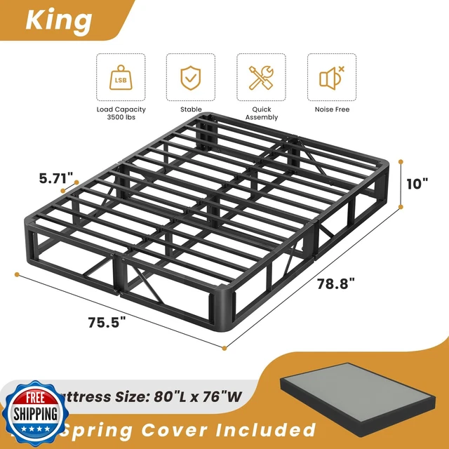 MAF BOX SPRINGS King Size 10 Inch, High Profile King Box Spring 3 £150. ...