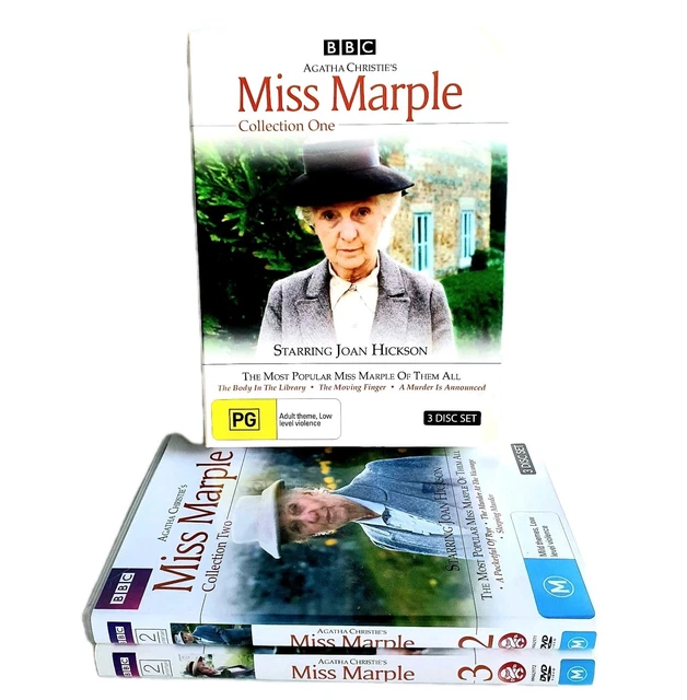 MISS MARPLE | Complete Seasons Series 1-3 DVD BBC Murder Mysteries ...