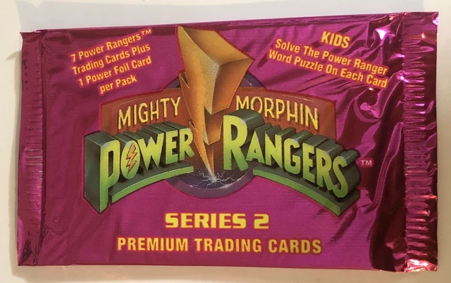 MIGHTY MORPHIN POWER Rangers Series 2 Trading Cards One Pack $5.07 ...