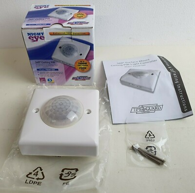 TIMEGUARD PDSM1500 ENHANCED 360° PIR Occupancy Ceiling Sensor For Light ...