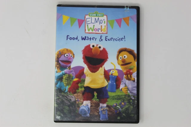 SESAME STREET ELMO'S World Food Water & Exercise DVD $16.70 - PicClick CA