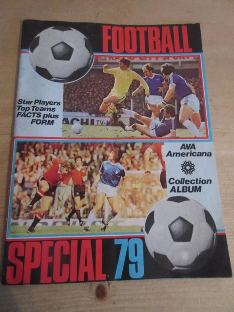 AVA AMERICANA FOOTBALL Special 1979 sticker album with 57 stickers £7.99 - PicClick UK