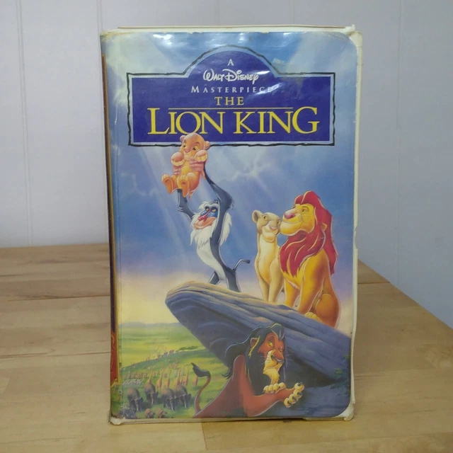 THE LION KING VHS Tape Walt Disney Masterpiece Collection $4.98 ... THE LION KING VHS Tape Walt Disney Masterpiece Collection $4.98 ...