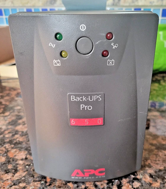 APC BACK-UPS PRO 650 Uninterruptible Power Supply (No Battery) $50.00 ...