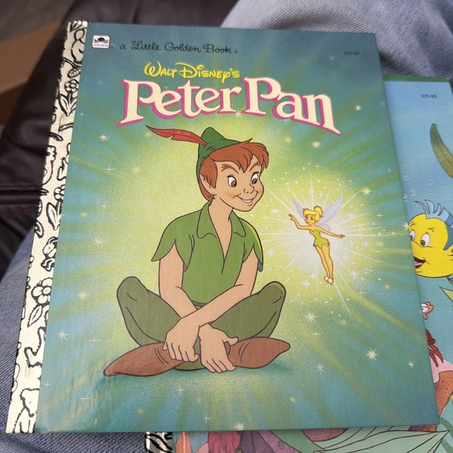 A LITTLE GOLDEN Book Walt Disney s Peter Pan 1989 By Eugene a-little-golden-book-walt-disney-s-peter-pan-1989-by-eugene