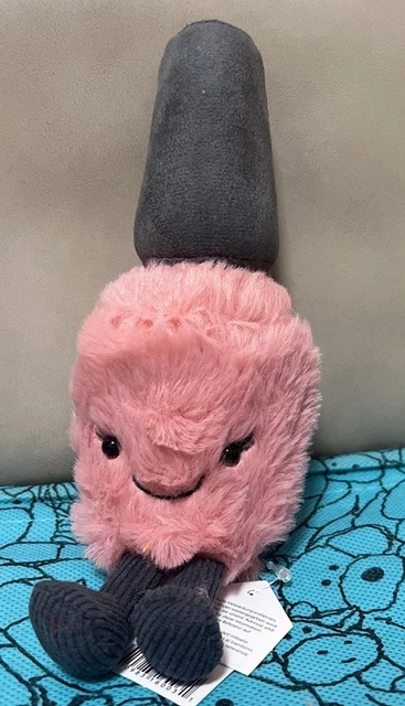 JELLYCAT KOOKY NAIL Polish Soft Toy 20cm - Complete with Tag and Dust ...