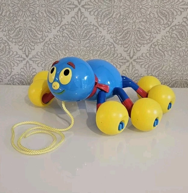 CBEEBIES WOOLLY & Tig Spider Wheeled Pull Along Rare Toy 2014 £13.99 ...