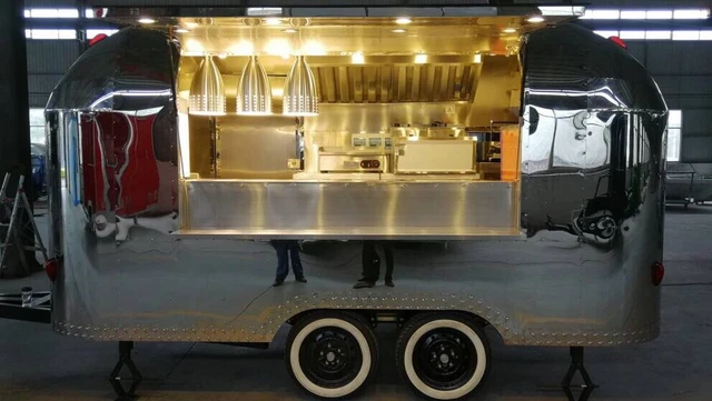 FOOD CART STREET ( sliver bullet ) street food cart kitchen £35,086.68 ...