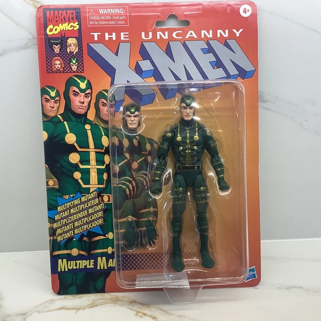 FIGURINE ARTICULÉE RÉTRO Marvel Legends X-Men Multiple Man 6" Hasbro ...