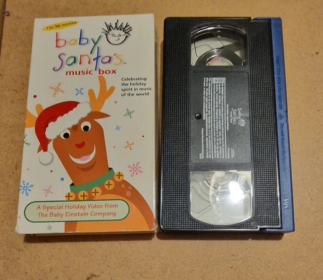 BABY EINSTEIN: BABY Santas Music Box VHS 2000 Carded Case £89.99 ...