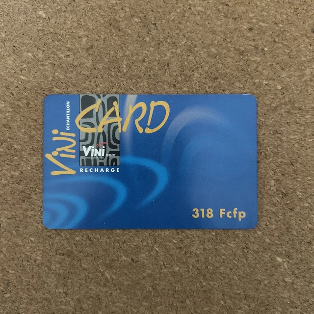 TELECARTE PRÉPAYÉE VINI 318 Fcfp Polynésie 31/12/2004 EUR 1,00 - PicClick FR