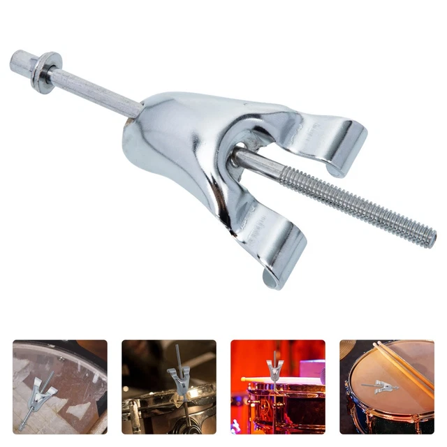 SNARE DRUM LUG Connector Silver Drum Set Part Drum Circle Fixing Screw ...