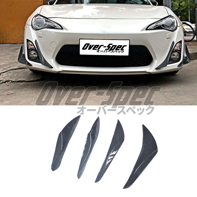 TOYOTA GT86 SUBARU BRZ FR-S Real Carbon Fibre Front Canards £115.12 ...