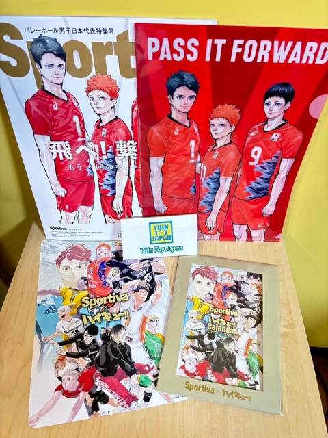 HAIKYUU SPORTIVA SHUEISHA Mook Book SP Japanese Kageyama Hinata ...