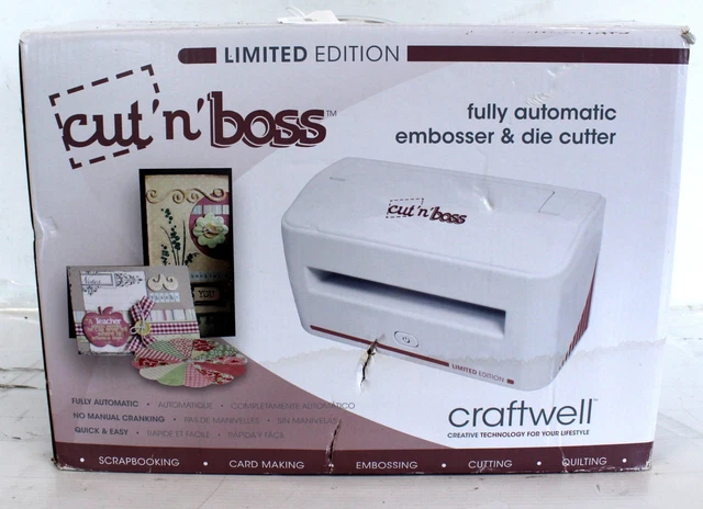 CRAFTWELL CUT'N'BOSS MACHINE Model CW-CNB-WD1 Limited Edition BOXED ...