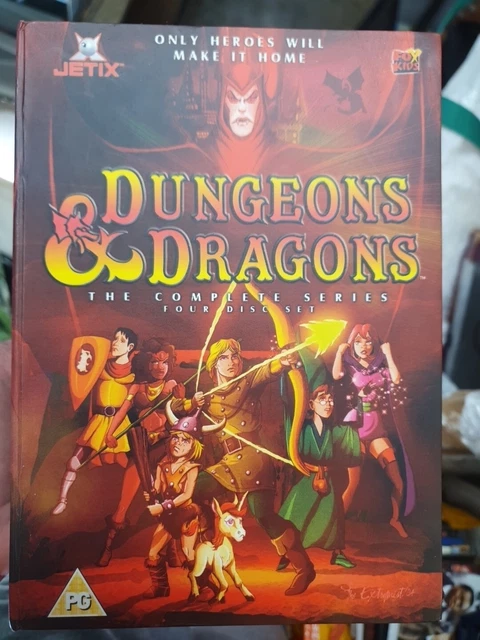 DUNGEONS & DRAGONS COMPLETE SERIES DVD 4-DISC BOX SET 80s TV CARTOON ANIMATION EUR 259,13 ...