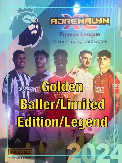 PANINI ADRENALYN XL Premier League 2023/24 Golden Ballers - Limited ...