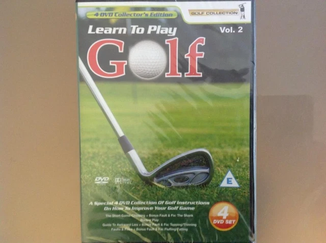 LEARN TO PLAY Golf Vol.2 2009 New DVD Top-quality Free UK shipping £3.54 - PicClick UK