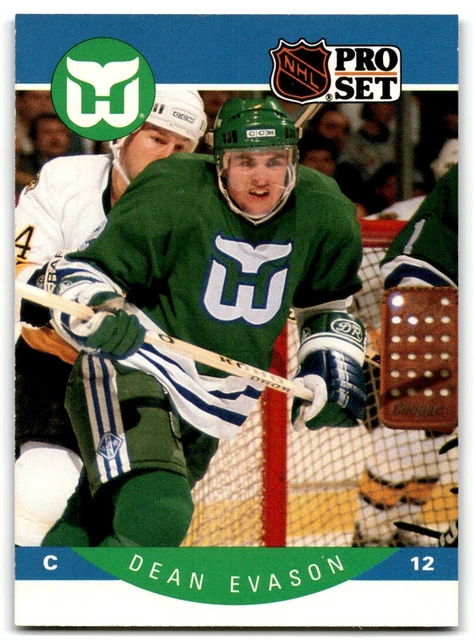 1990-91 PRO SET Whalers Dean Evason Hartford #103 EUR 2,08 - PicClick FR