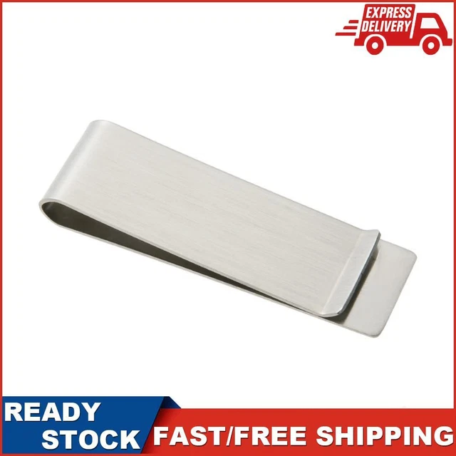 MINI MONEY CLIP Stainless Steel ID Card Pocket Holder for Outdoor ...