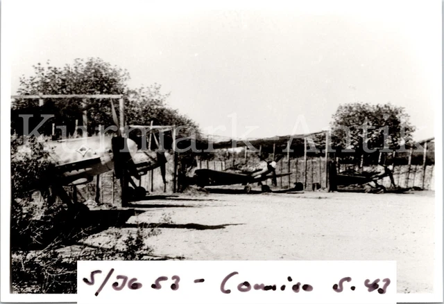 T880 FOTO WEHRMACHT Archiv Repro Luftwaffe Flugzeug Me109 Emblem JG53 ...